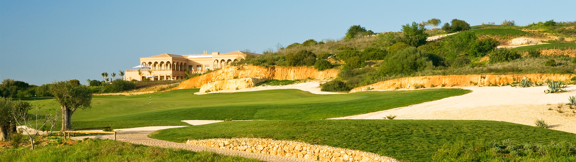 Amendoeira Faldo Golf Course - Course Map & Score Card - Algarve, Portugal